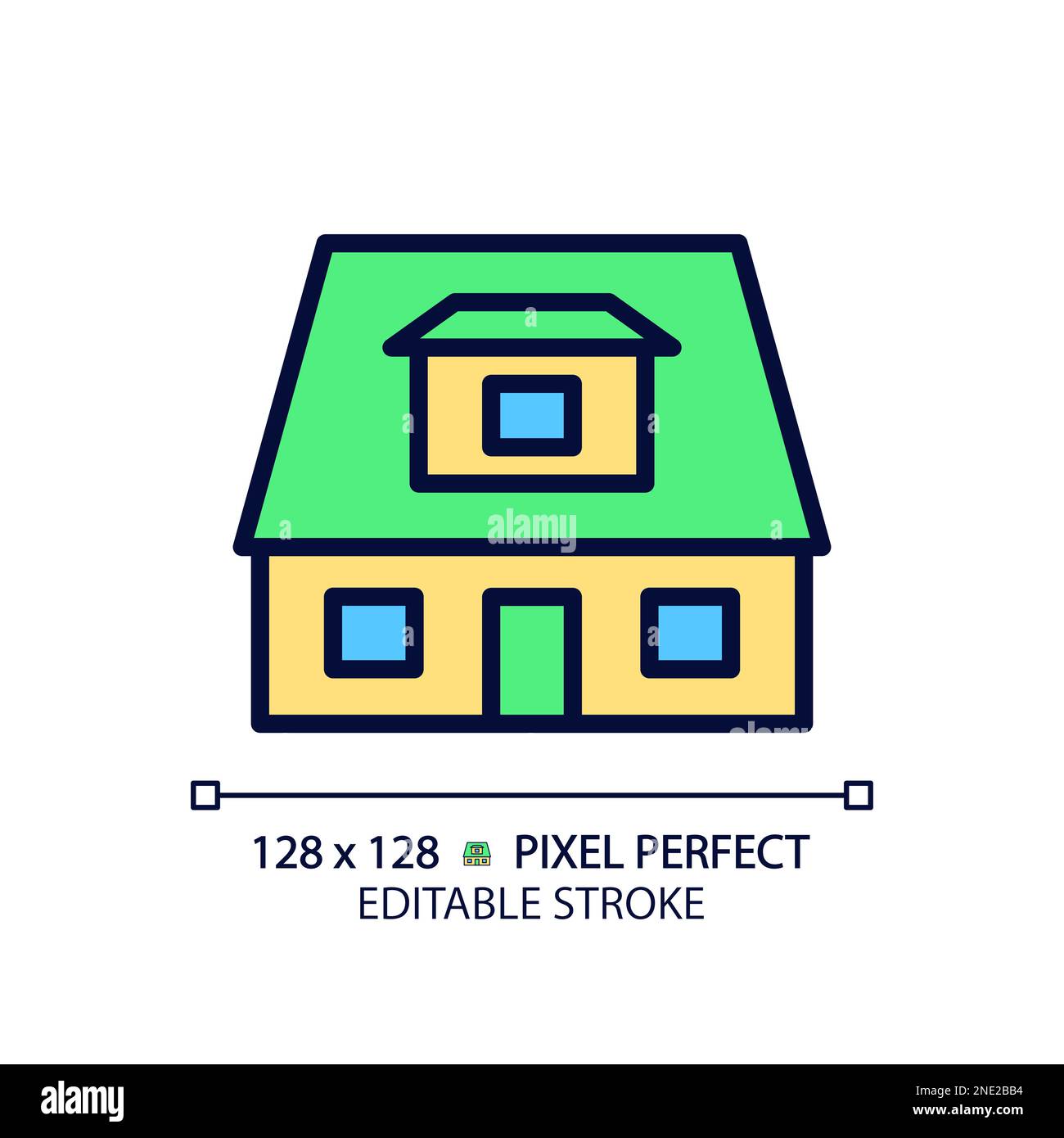 Bungalow pixel perfect RGB color icon Stock Vector Image & Art - Alamy Bungalow pixel perfect RGB color icon Stock Vector Image & Art - Alamy