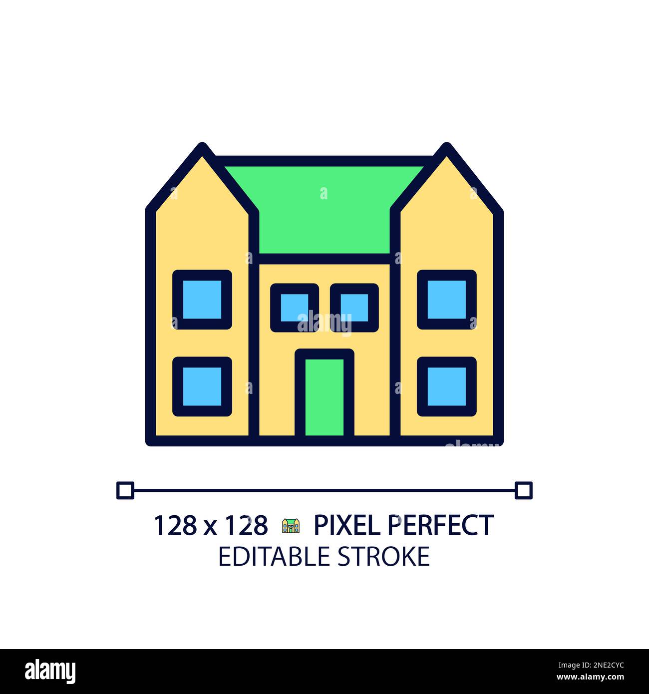 Mansion home house large Cut Out Stock Images & Pictures - Alamy