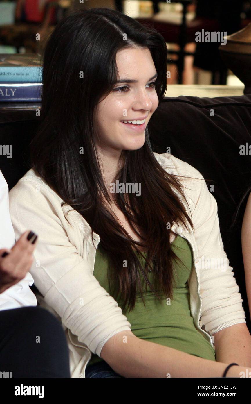 HIDDEN HILLS, CA - MARCH 19: Kendall Jenner being interviewed by Access ...