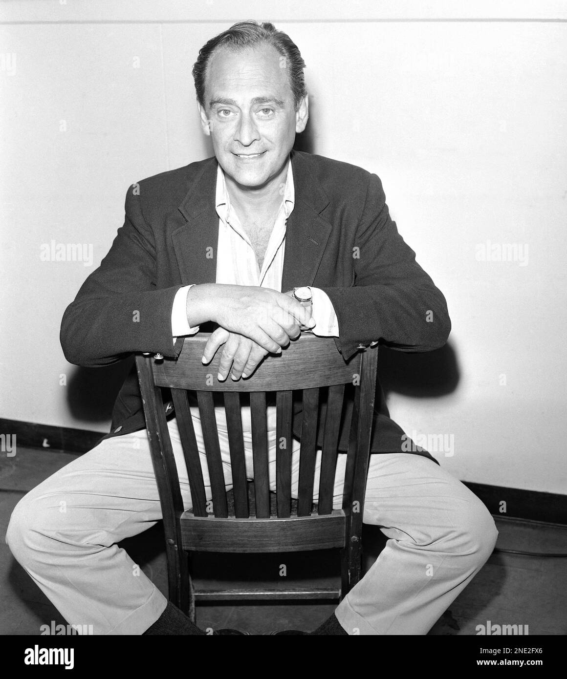 Louis Nye, the hop comic shown September 1958 who helps brighten the ...