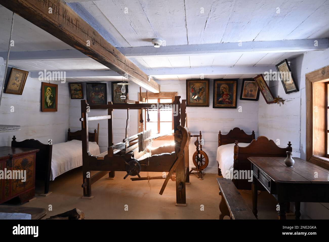 Lublin, Poland 08 February 20223. Interrior of typical polish cottage ...