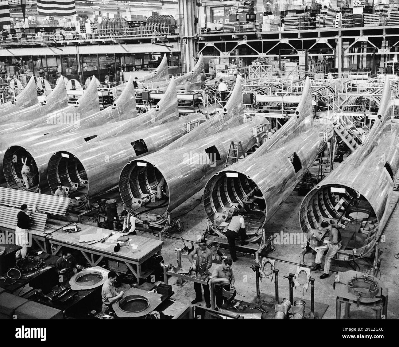 The fuselage aft sections of the latest edition of the famous Boeing ...