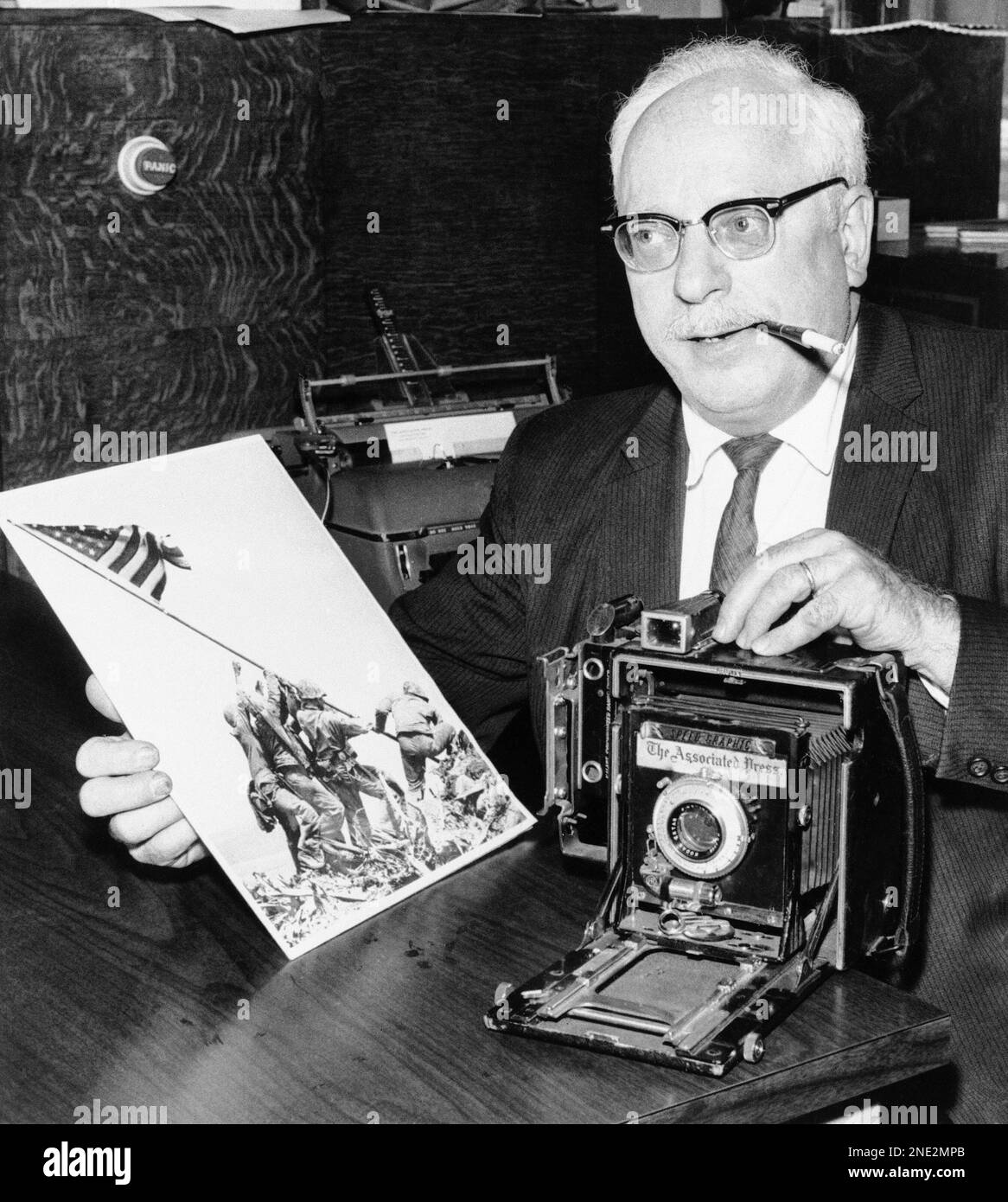 One time Associated Press Photographer Joe Rosenthal, who took the ...