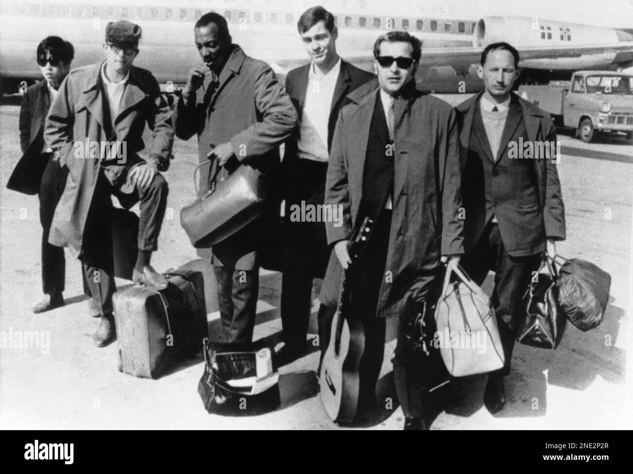 Vietnam War deserters from left to right: Kim Jin-Su, Mark Shapiro ...