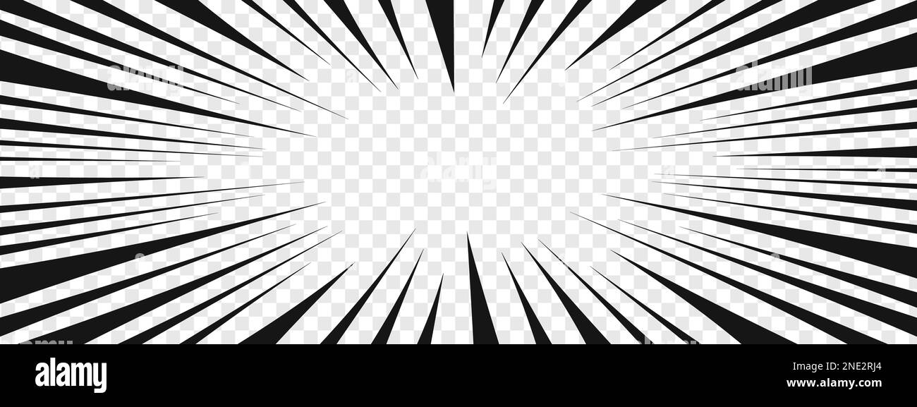 Manga template. Comic book page design. Cartoon emphasis, boom, bang ...