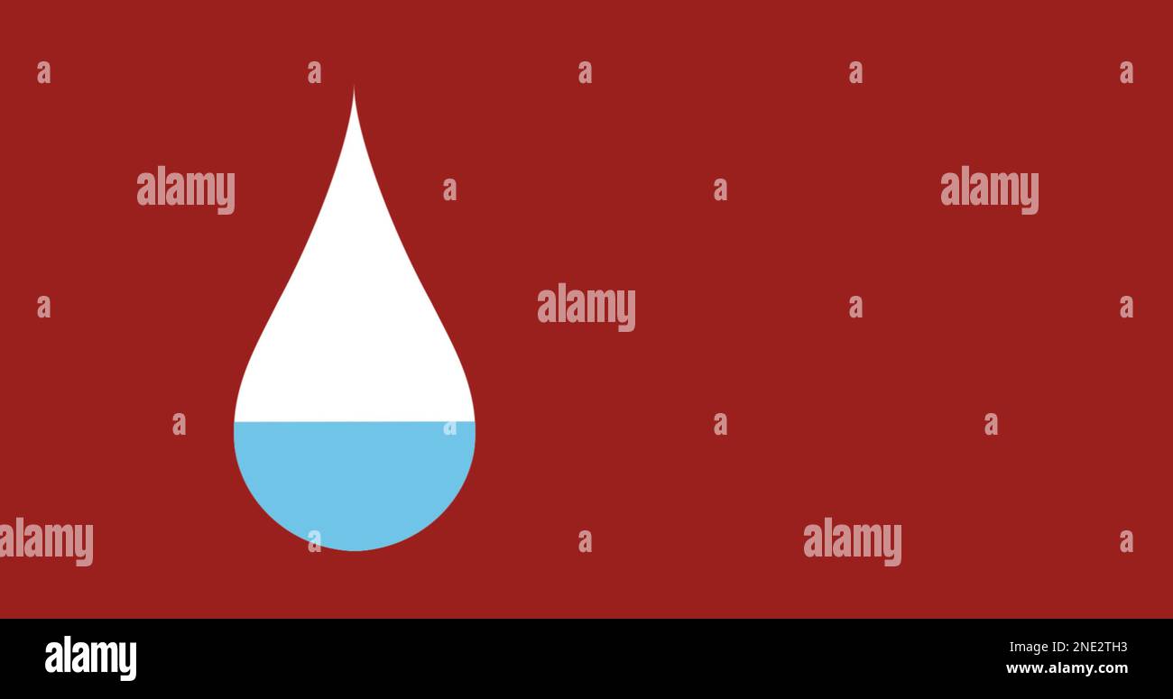 Red colour drop hi-res stock photography and images - Alamy