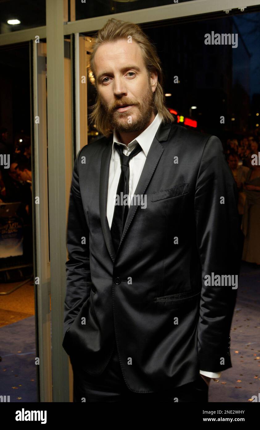 British actor Rhys Ifans arrives for the World Premiere of Nanny McPhee ...