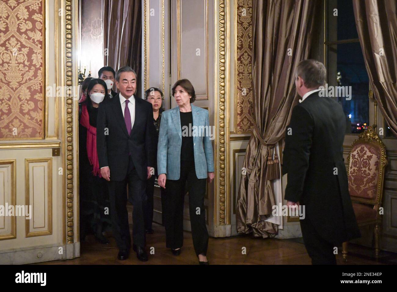 French Foreign and European Affairs Minister Catherine Colonna meets ...