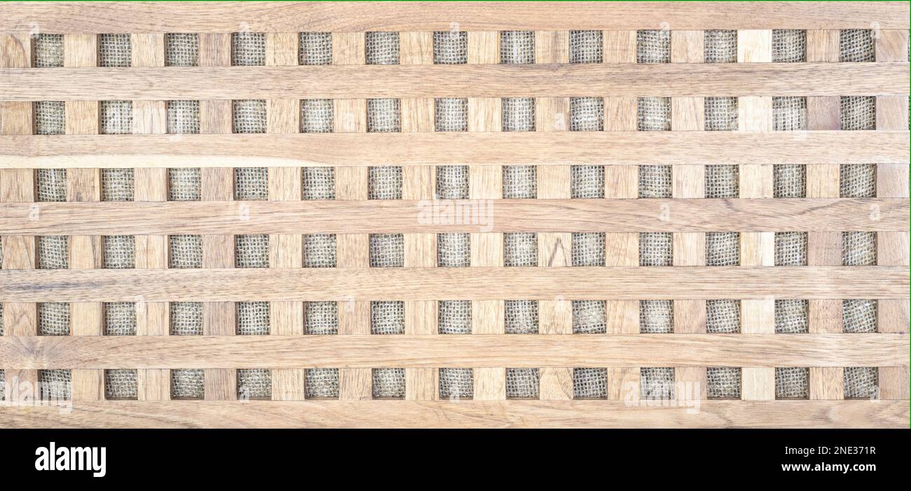background of wooden lattice with square cells Stock Photo - Alamy