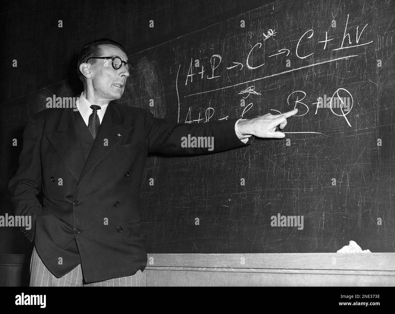 Frederic Joliot-Curie, dismissed as head of the French National atomic ...