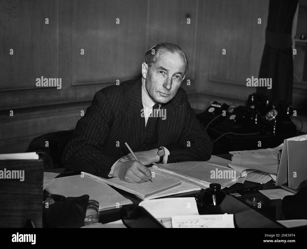 Air Chief Marshal Sir Wilfred Freeman, the man who named the Lancaster ...
