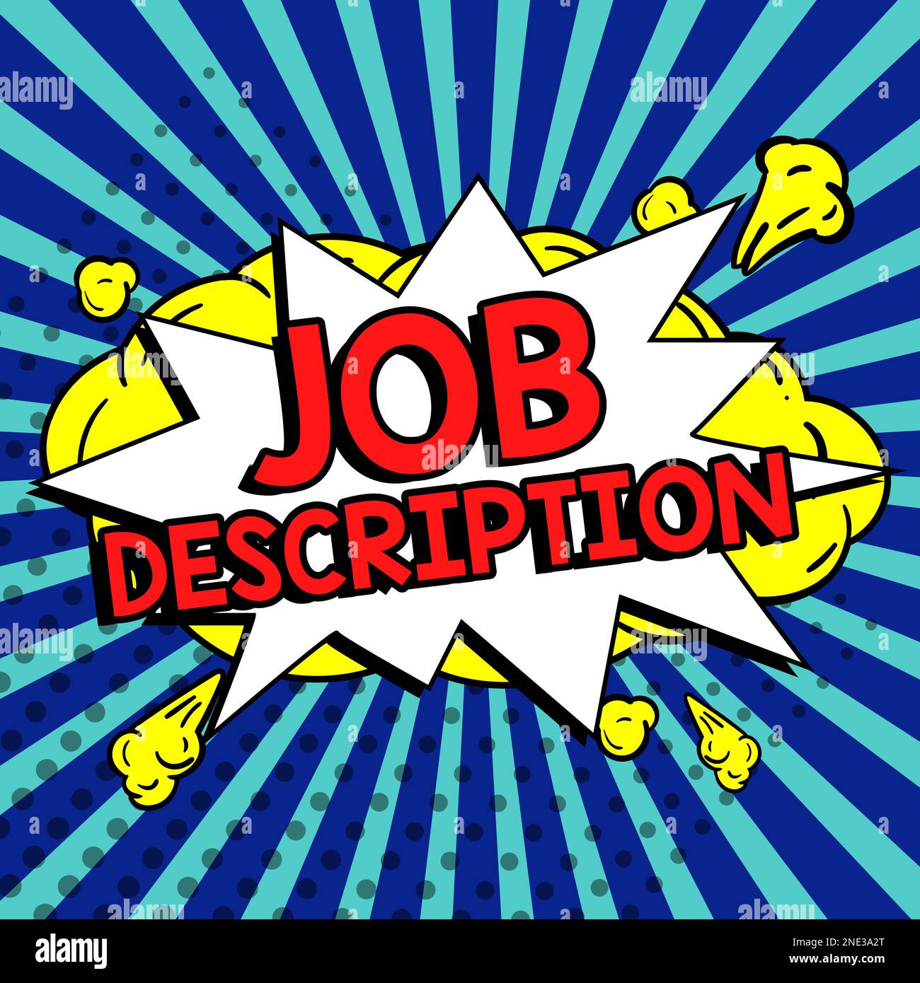 Conceptual caption Job Description. Internet Concept A document that ...
