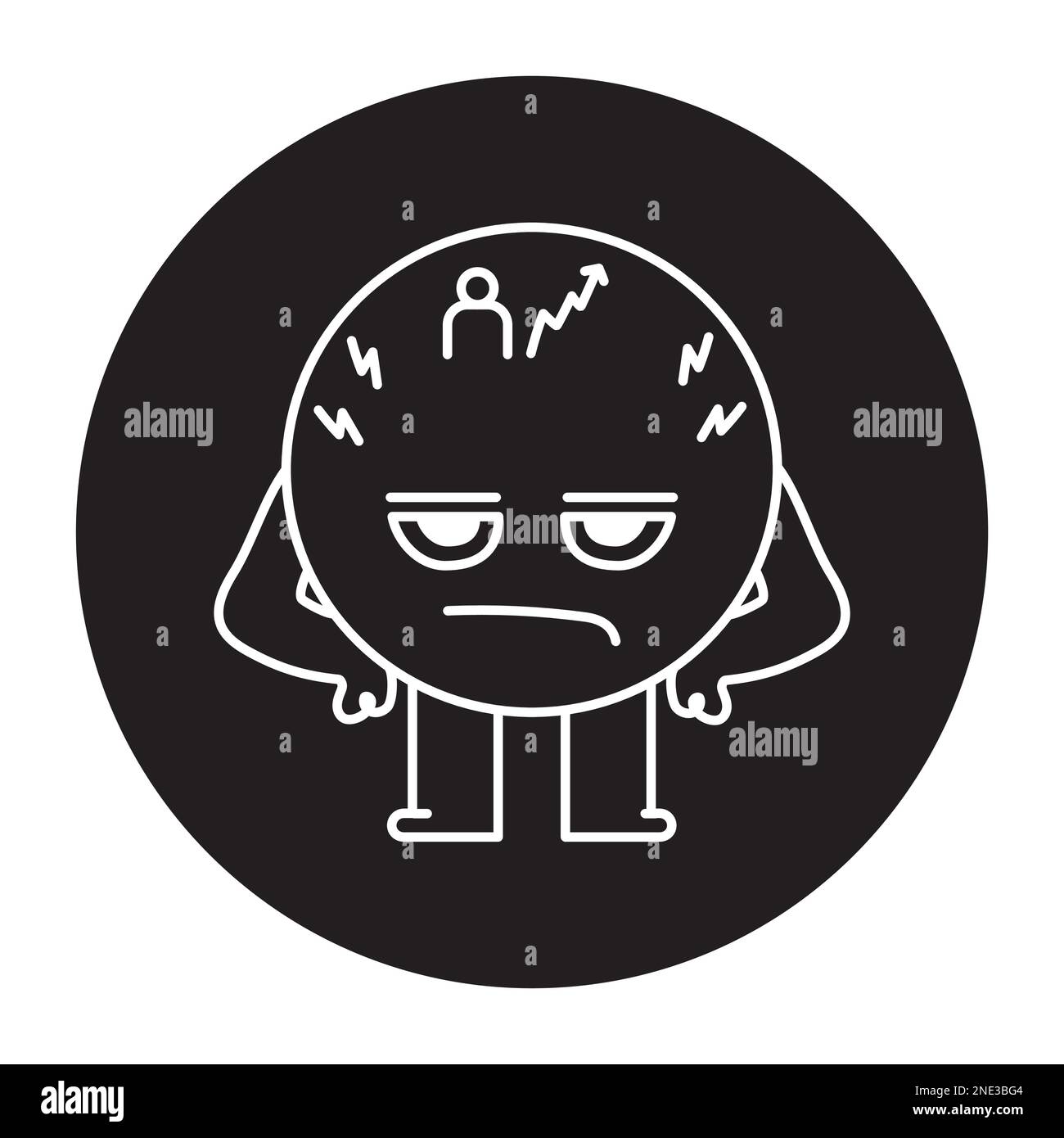 Overpopulation color line icon. Ecology. Pictogram for web page, mobile ...