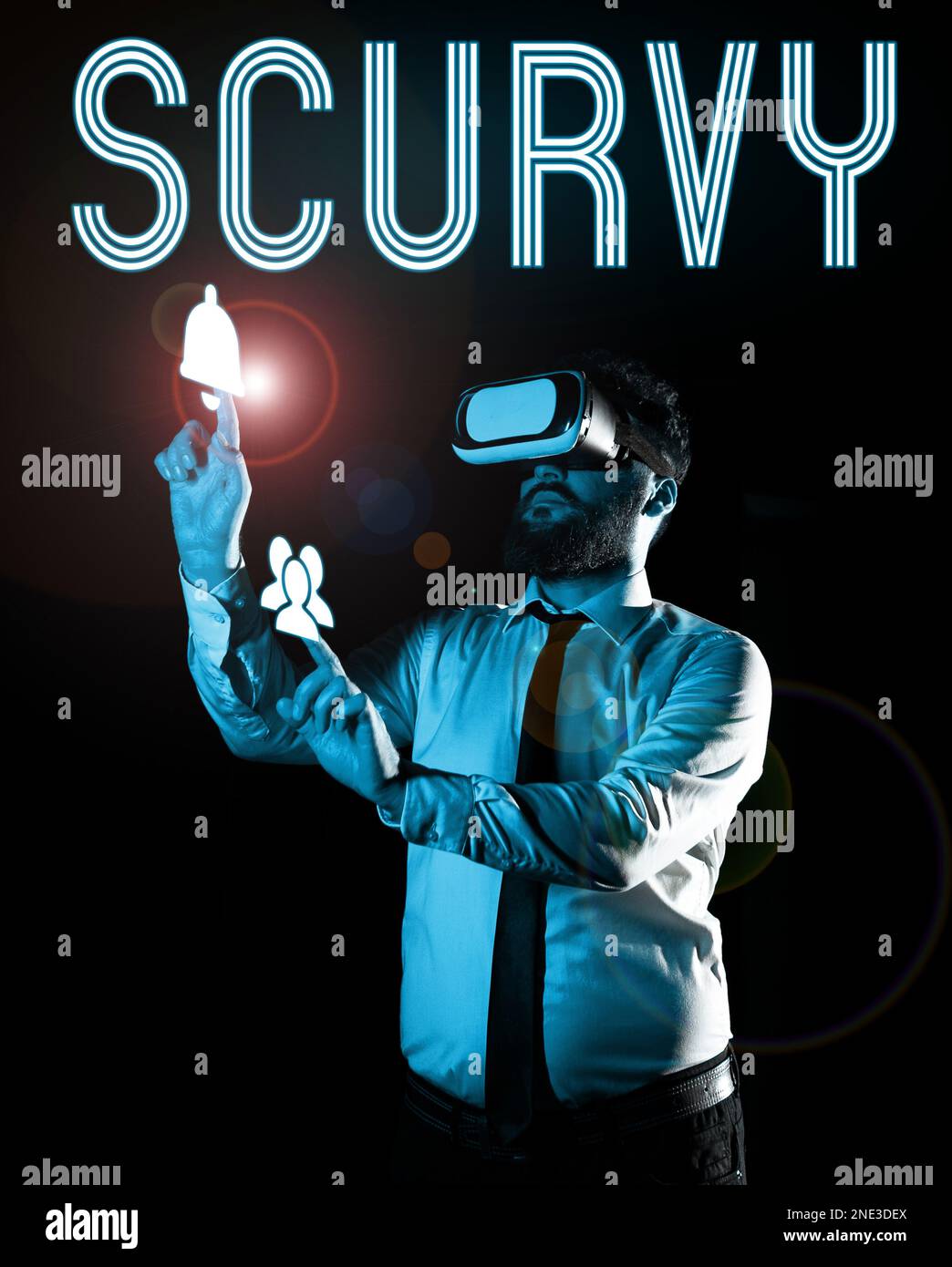 Text showing inspiration Scurvy. Business approach disease caused by a ...