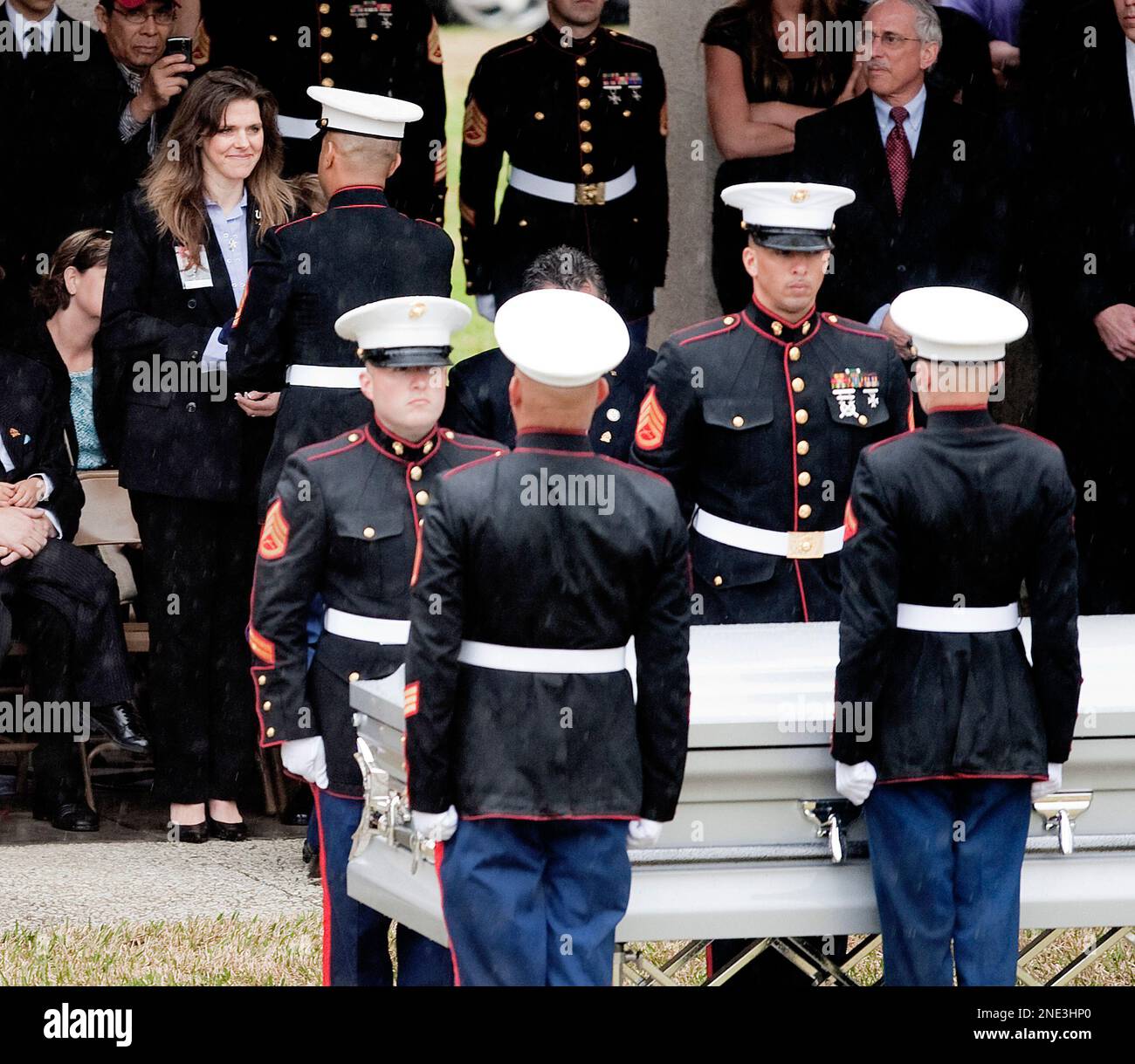Michelle Greer, mother of U.S. Marine Lance Cpl. Garrett W. Gamble ...