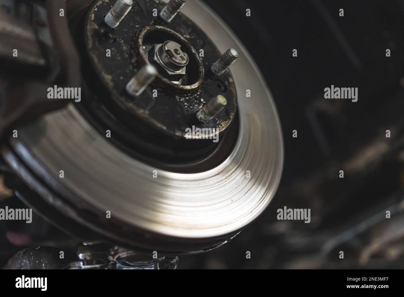 Disc and drum brake system hi-res stock photography and images - Alamy