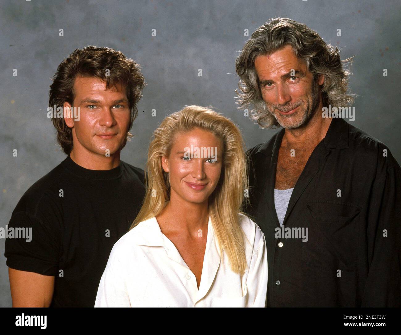 KELLY LYNCH, PATRICK SWAYZE and SAM ELLIOTT in ROAD HOUSE (1989), directed by ROWDY HERRINGTON ...