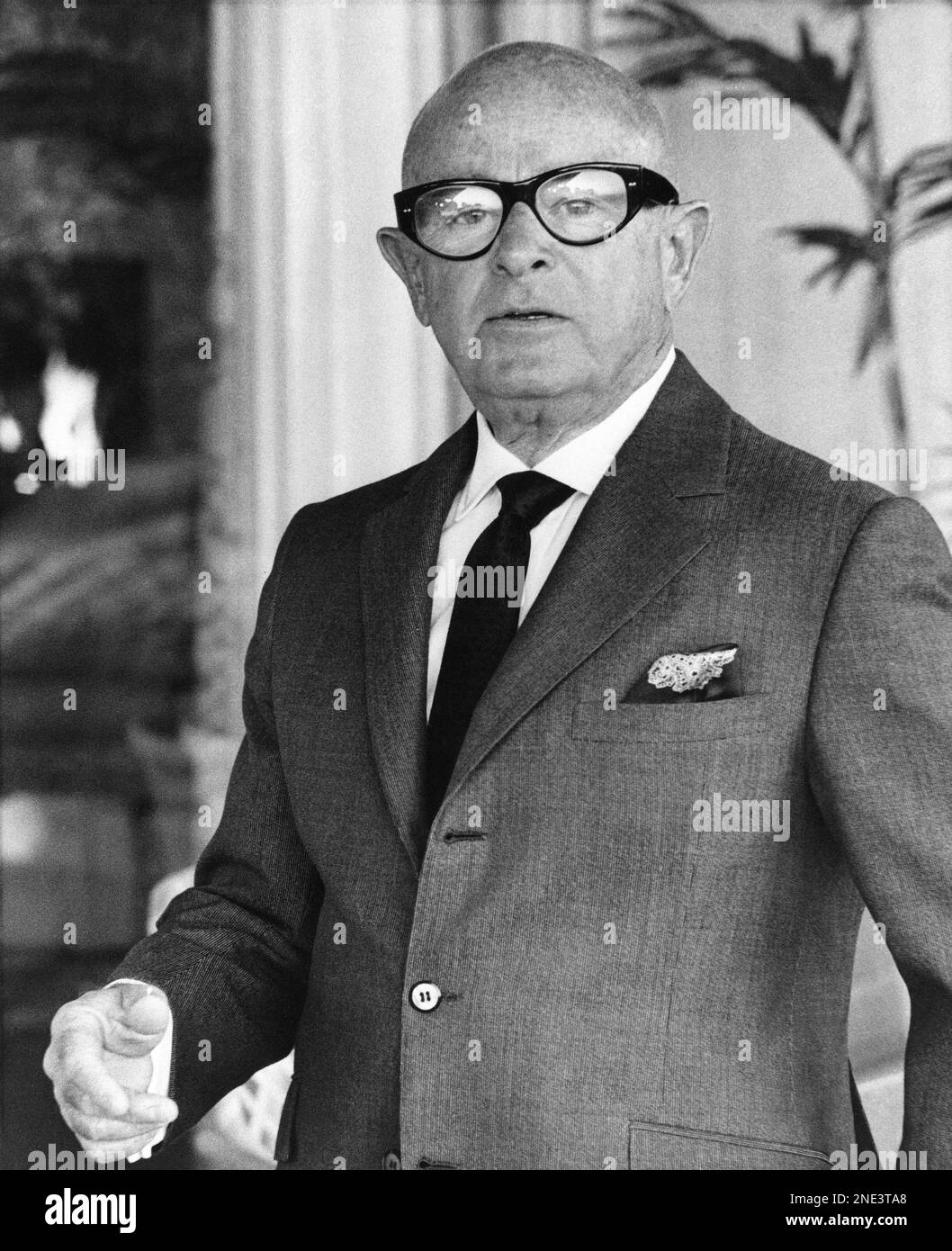 Literary agent Irving Paul Lazar, in Los Angeles Sept. 18, 1973. (AP ...