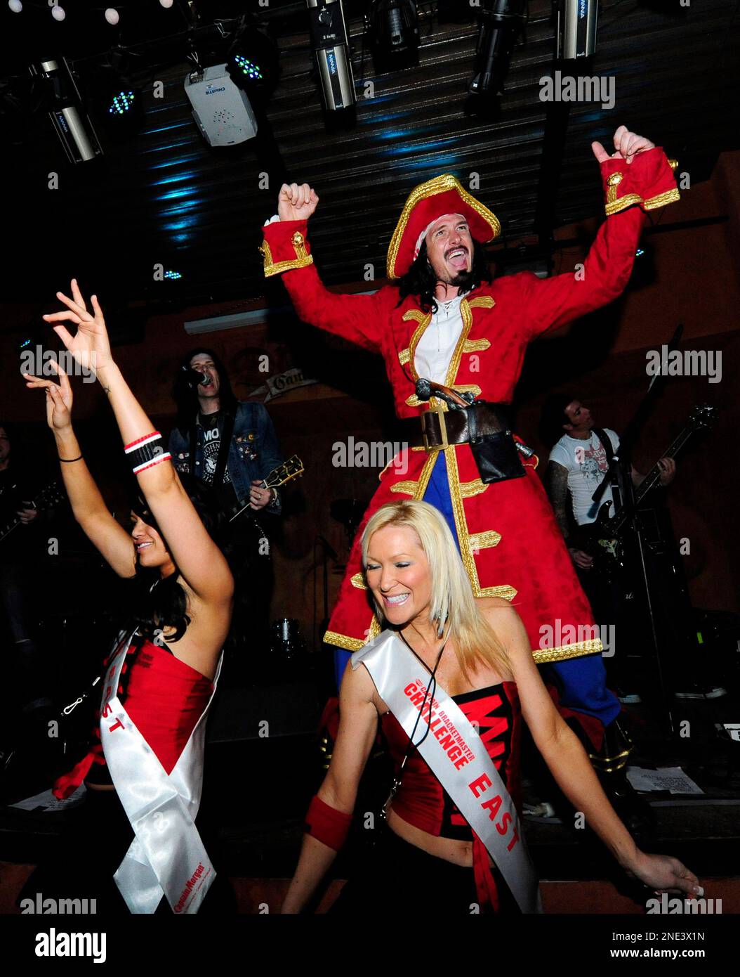 Captain Morgan and the Morganettes celebrate March Madness with hoop ...