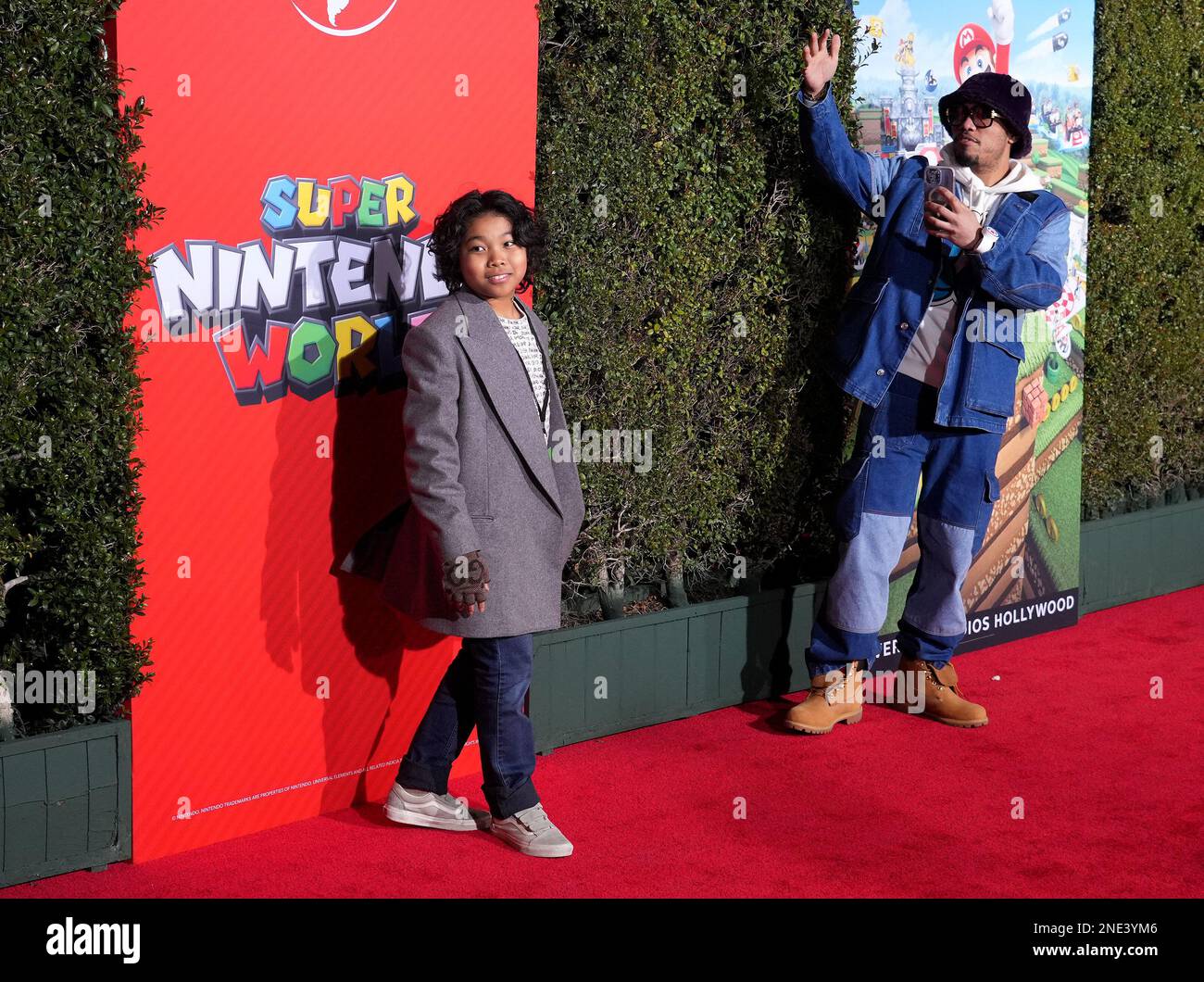 Los Angeles, USA. 15th Feb, 2023. (L-R) Soul Rasheed and Anderson .Paak ...