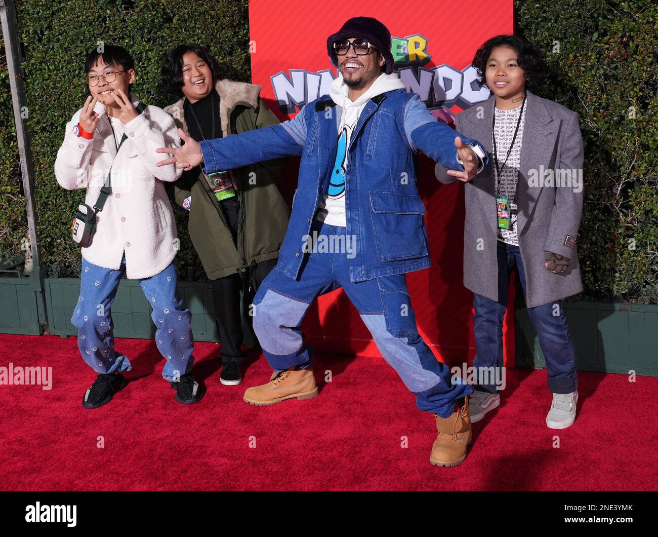 Los Angeles, USA. 15th Feb, 2023. (L-R) Guests, Anderson .Paak and Soul ...