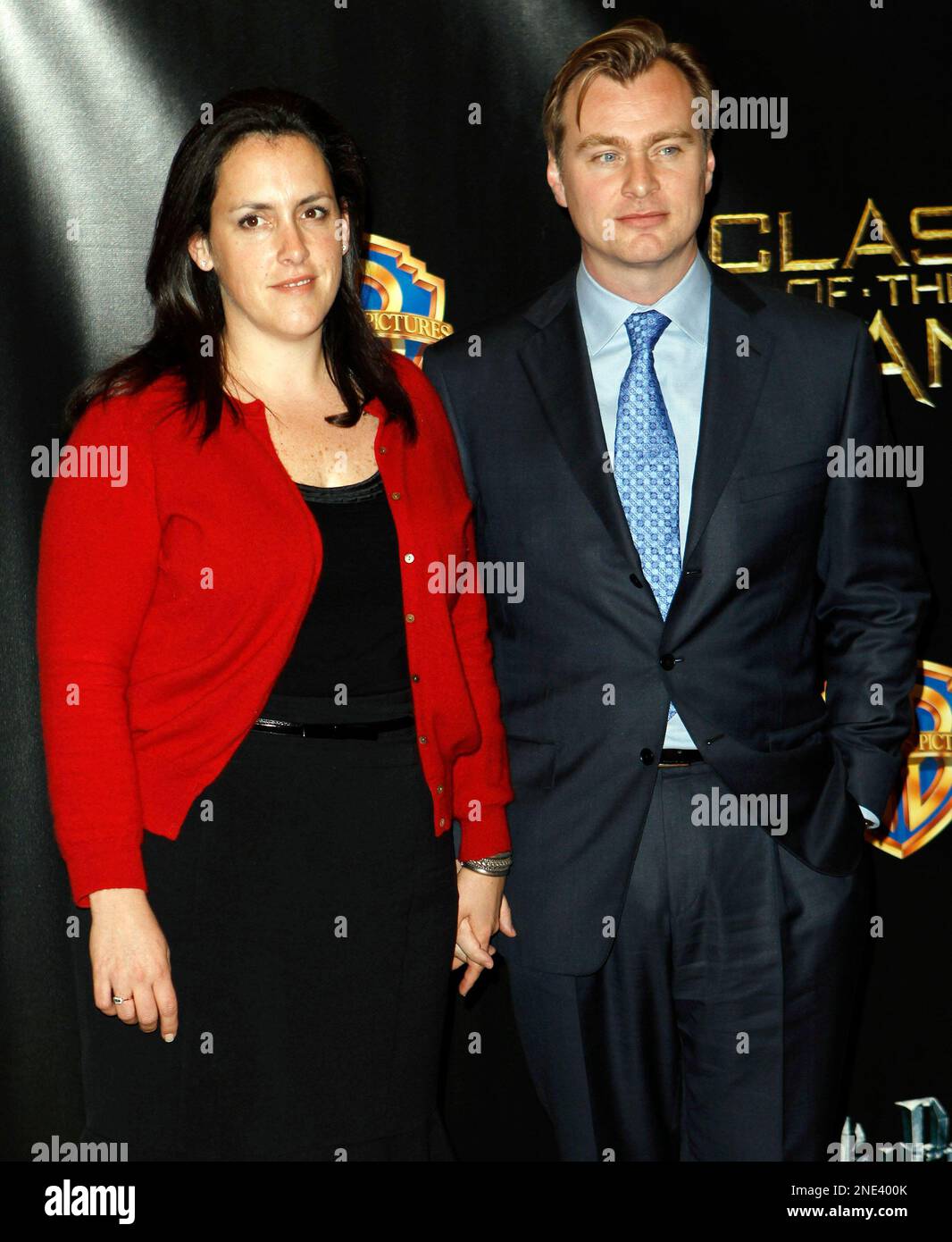 Director Christopher Nolan, right, and producer Emma Thomas, from the ...