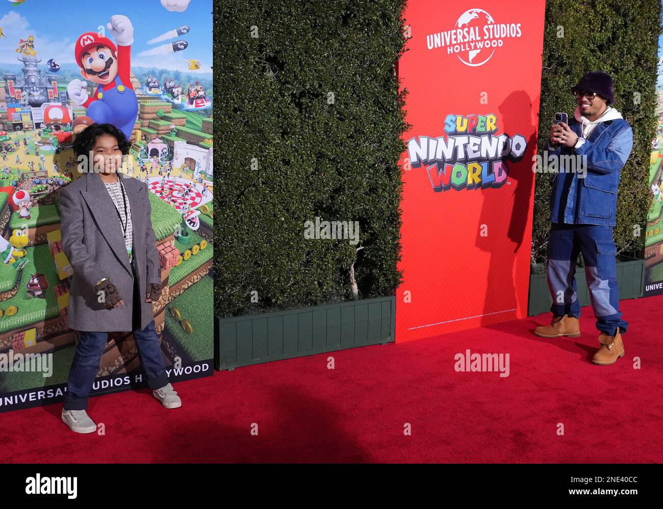 Los Angeles, USA. 15th Feb, 2023. (L-R) Soul Rasheed and Anderson .Paak ...