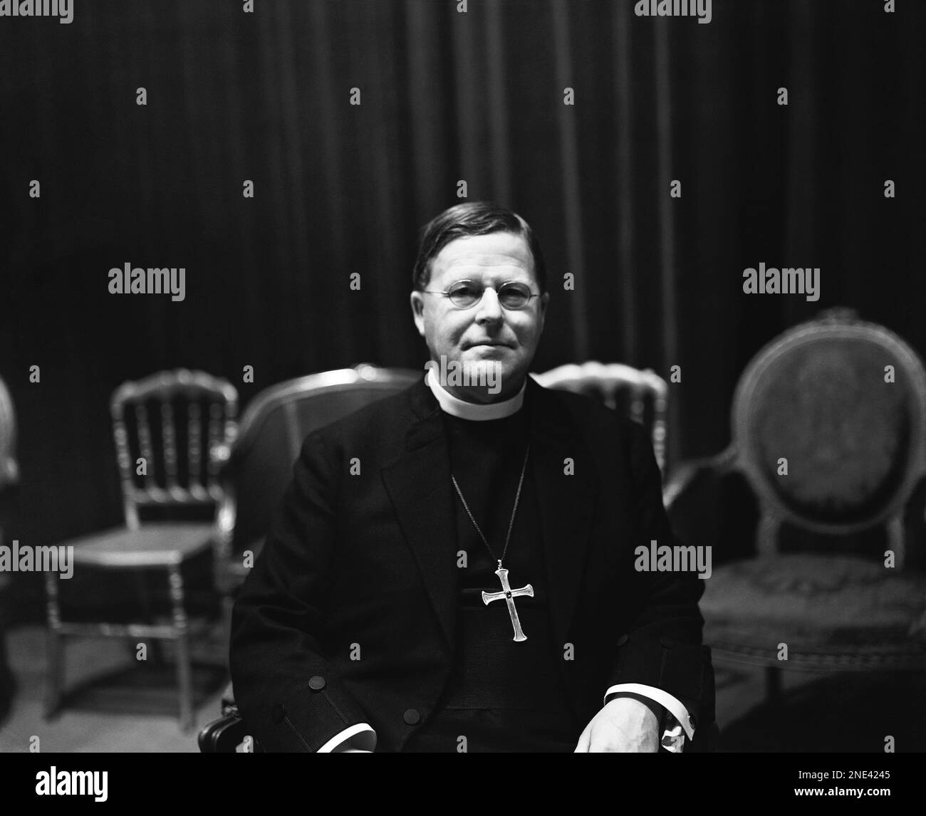 Reverend William Temple following the announcement of his nomination by ...