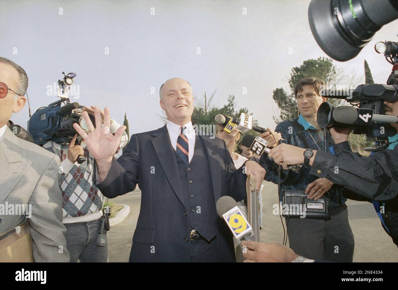 Los Angeles police sergeant Stacey Koon, one of four defendants charged ...