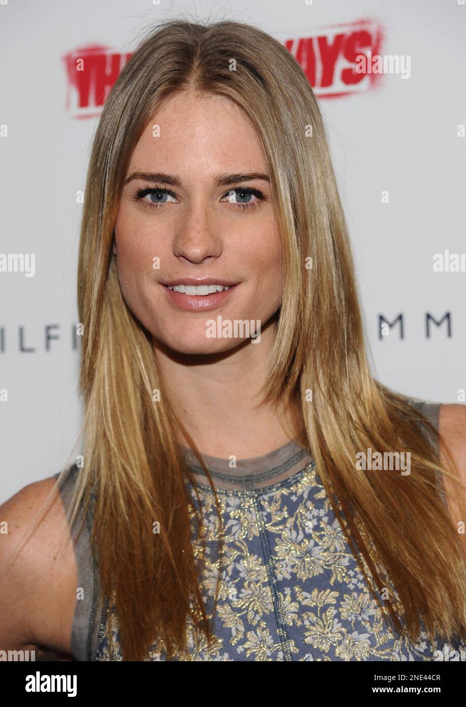 Model Julie Henderson attends a premiere for the film 'The Runaways' at ...