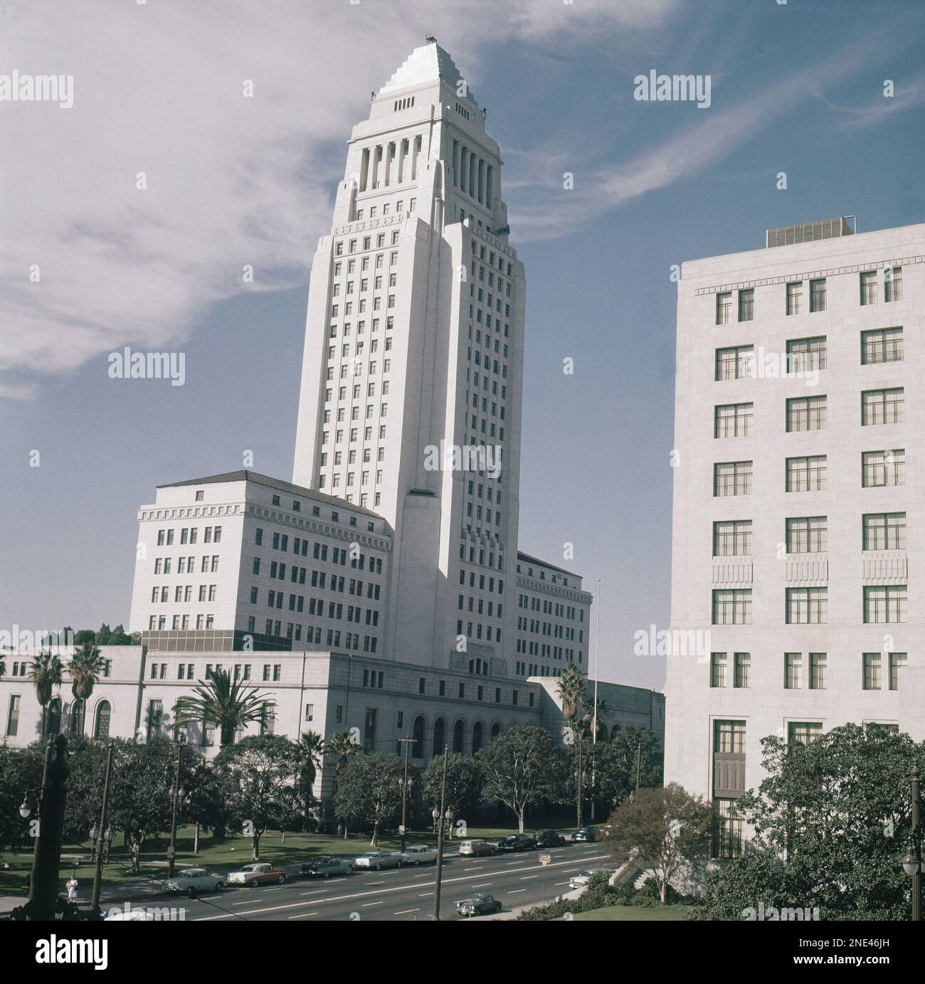 City Hall in Los Angeles, California on Dec. 14, 1958. (AP Photo Stock ...
