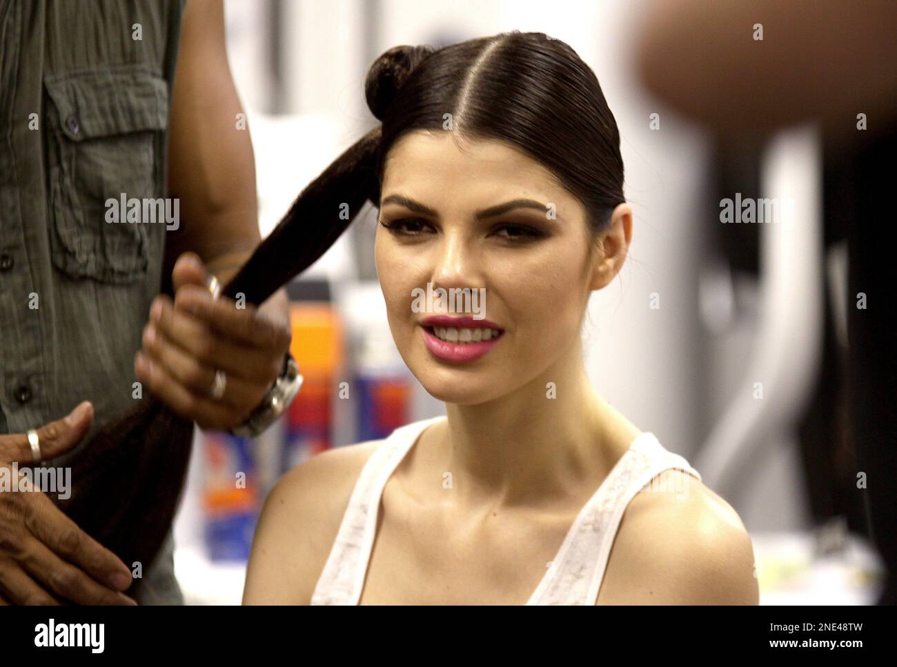 Models at the Sue Wong Fall 2010 Preview, Tuesday, March 16, 2010 in ...