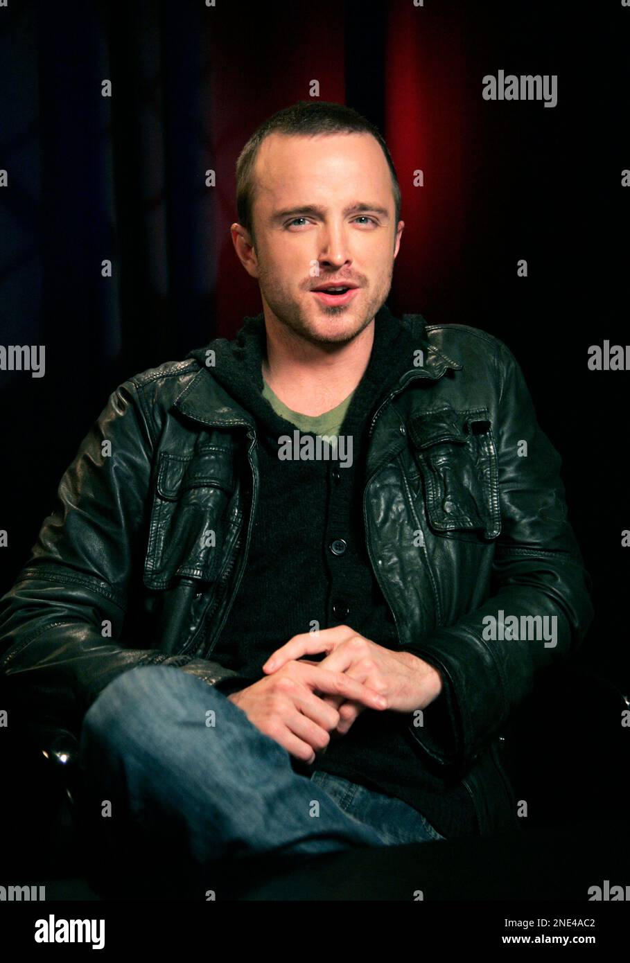 Actor Aaron Paul poses for a portrait in New York, Tuesday, March 16 ...