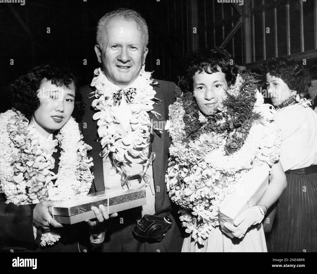 Dr. William Hitzig, New York physician who is accompanying the ...