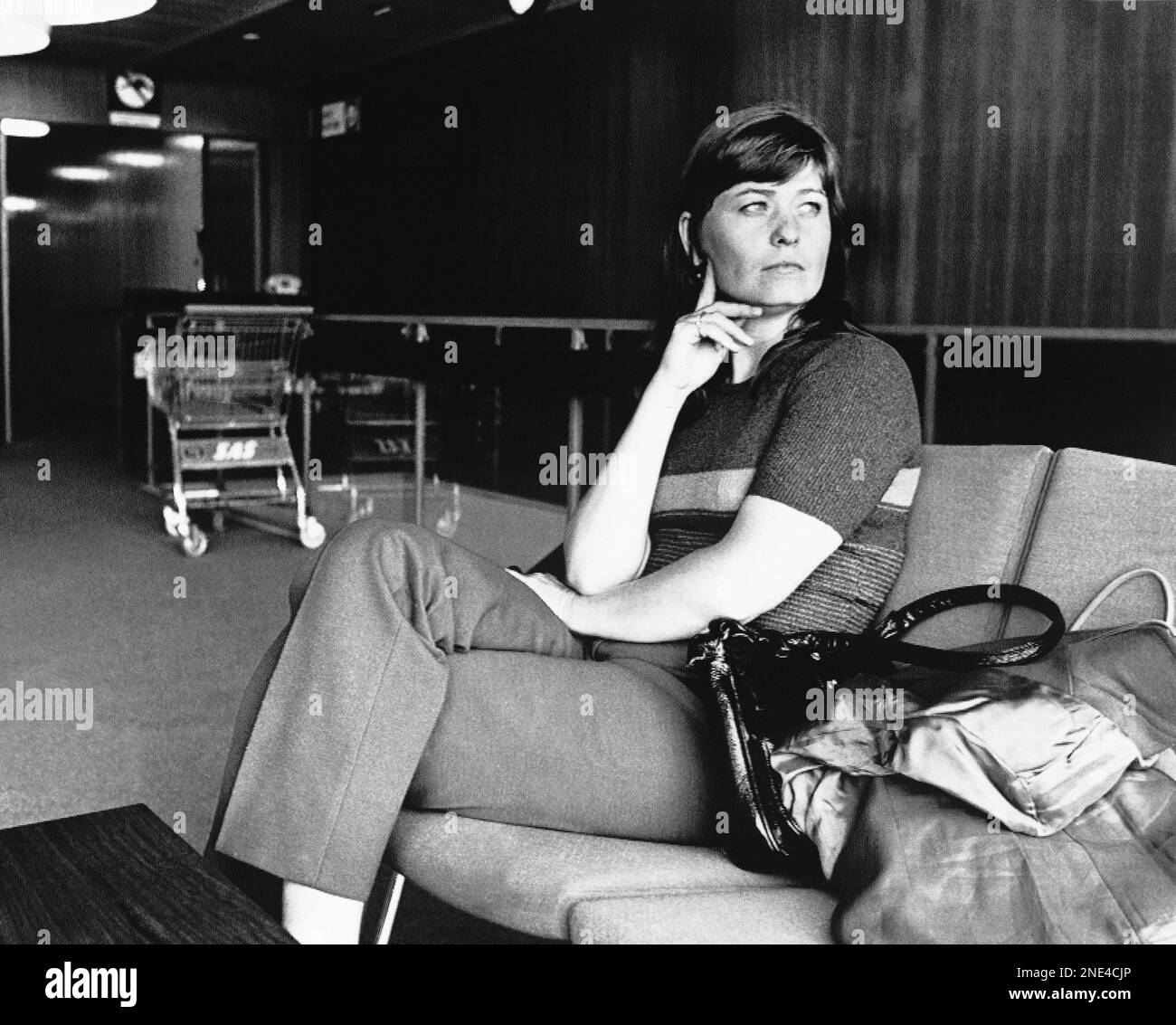 Mrs. Larissa Spassky, wife of Soviet world chess champion Boris Spassky ...