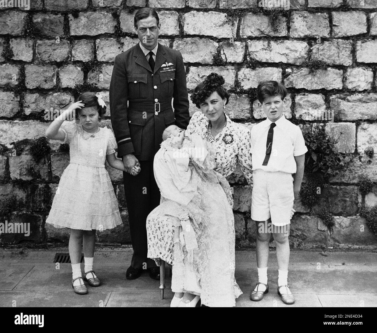 Prince George, Duke of Kent, with is wife Princess Marina, Duchess of ...