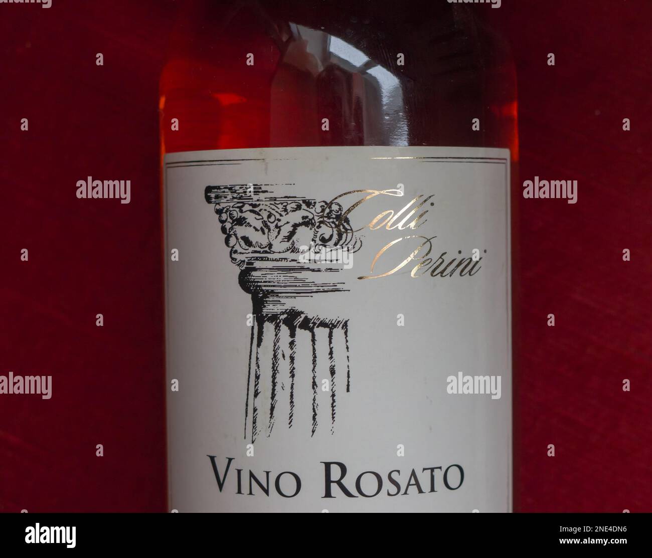 Wine Colli Perini Vino Rosato. 2019 Stock Photo - Alamy