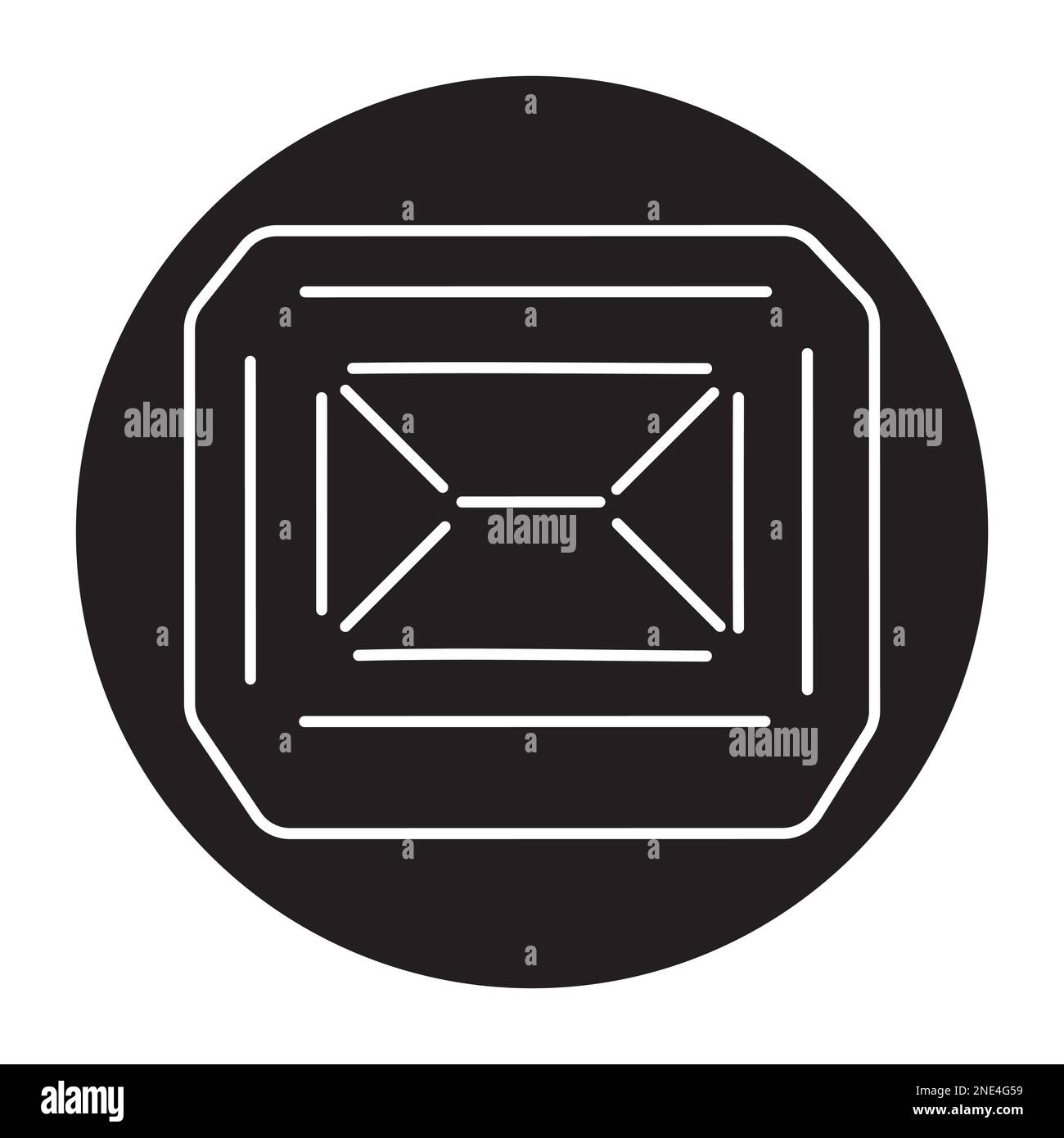 Topaz color line icon. Precious stones. Pictogram for web page, mobile ...