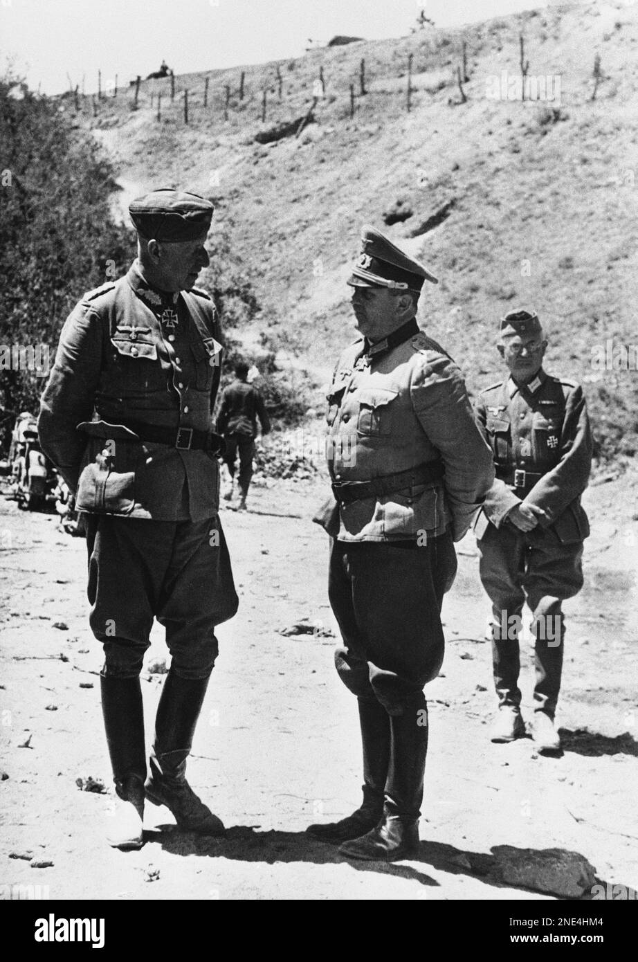 Germany's Field Marshal Von Manstein, whom Hitler raised to Field ...