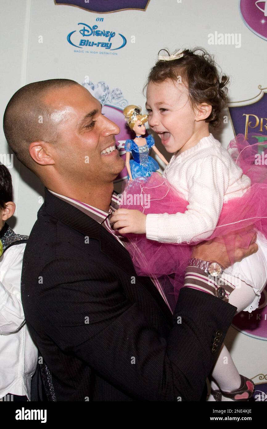 Nigel Barker and daughter Jasmine arrive at the Disney Princess Royal ...
