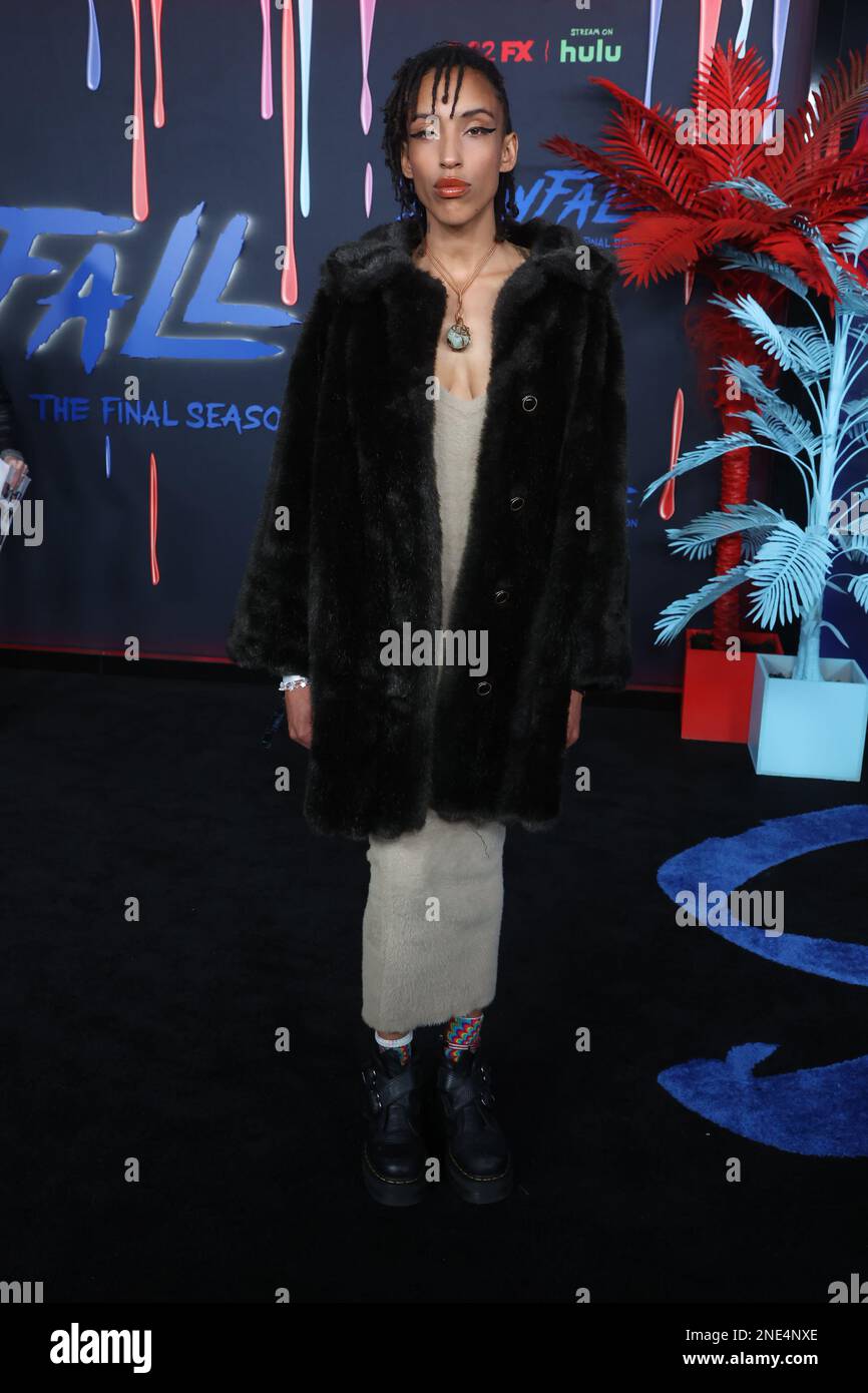 15 February 2023 -Los Angeles, California - Selenesol Singleton. Red ...