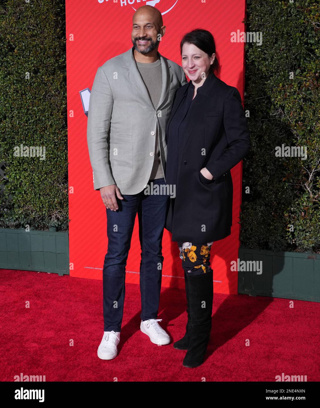 Los Angeles, USA. 15th Feb, 2023. (L-R) Keegan-Michael Key and Elle Key ...