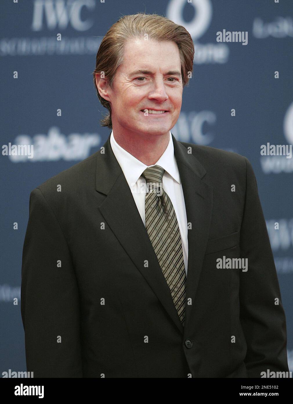 American actor Kyle MacLachlan arrives for the Laureus Awards in Abu ...
