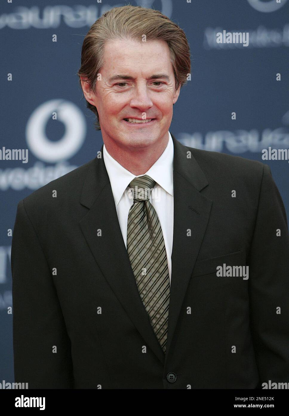 American actor Kyle MacLachlan arrives for the Laureus Awards in Abu ...