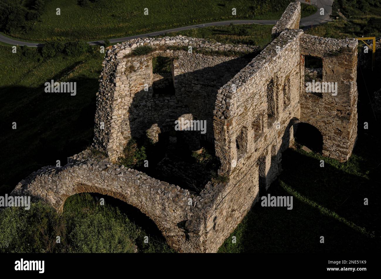 Hungarian medieval castle stands hi-res stock photography and images ...