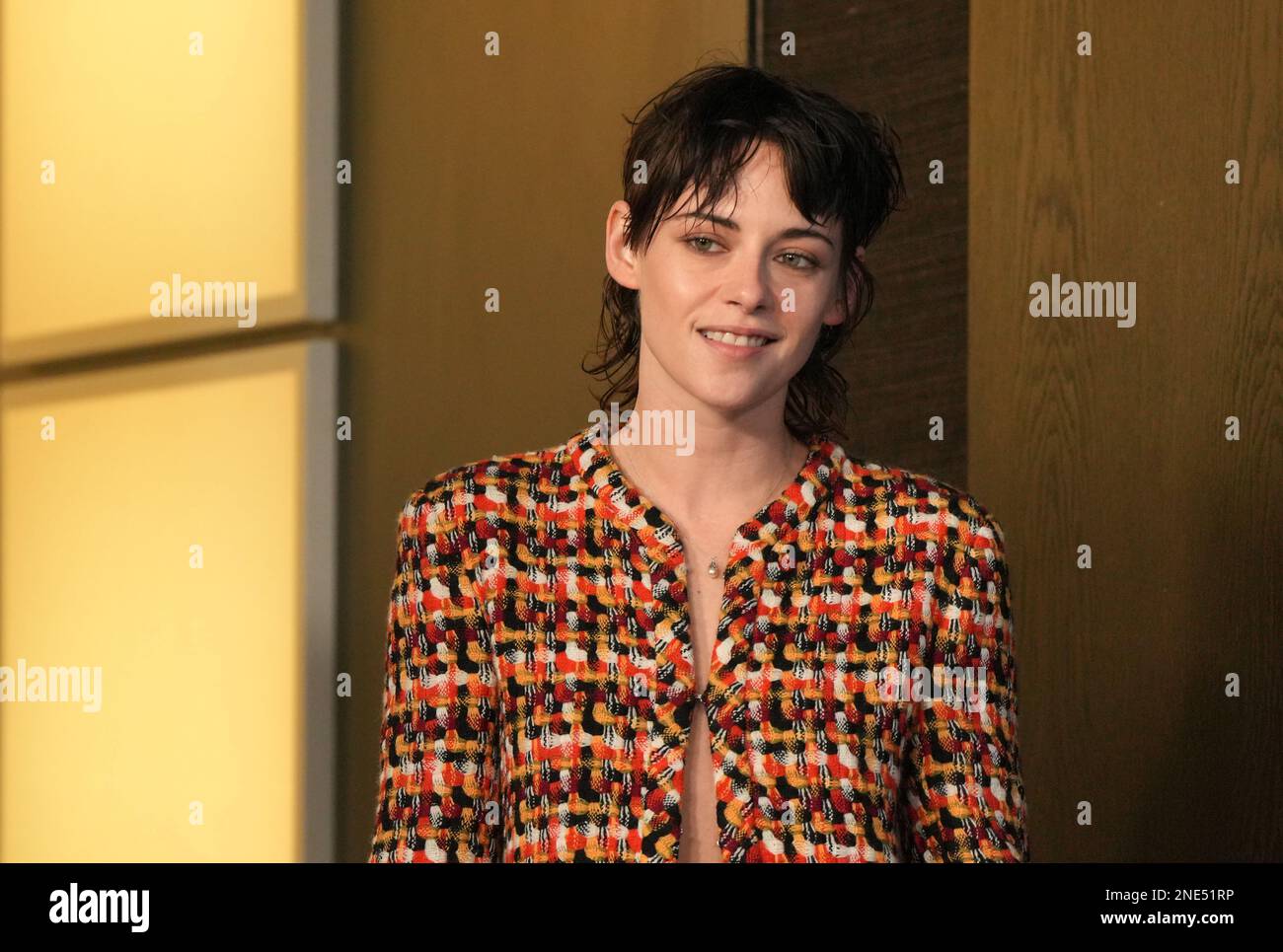Berlin, Germany. 16th Feb, 2023. Jury President and actress Kristen ...