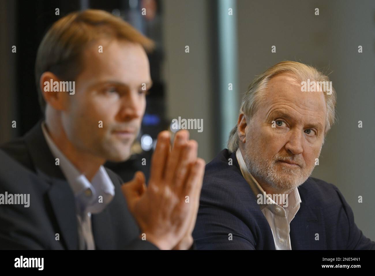 Telenet CEO John Porter pictured during a press conference to present ...