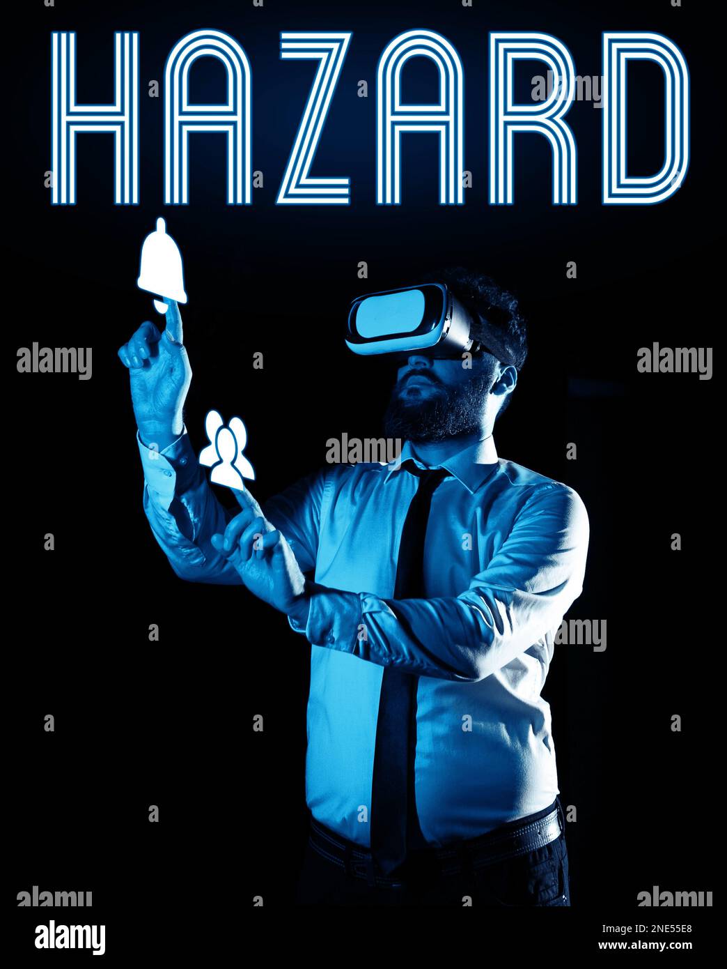 Inspiration showing sign Hazard. Business approach account or statement ...