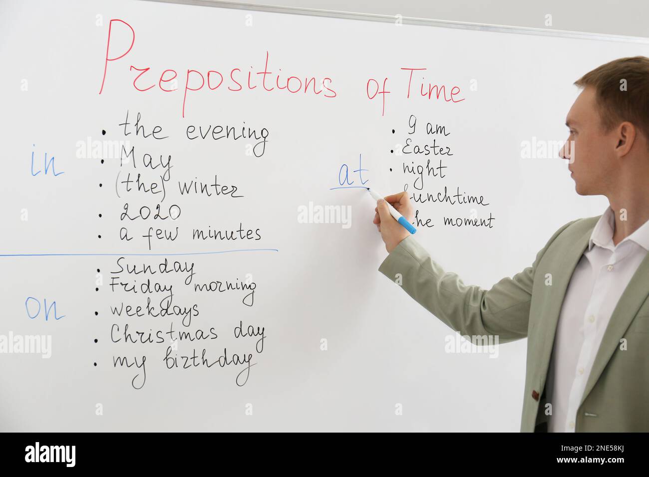 Prepositions Of Time