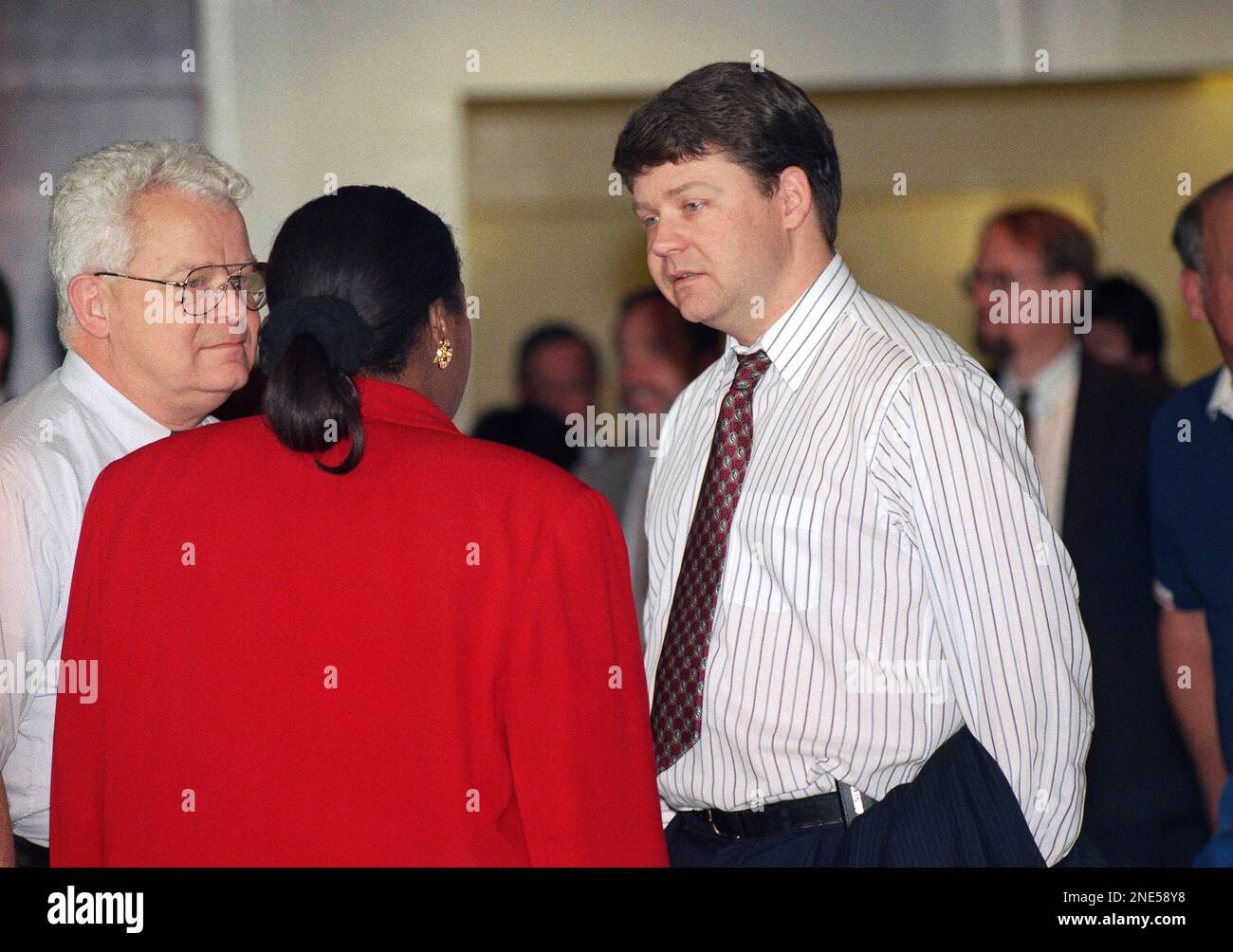 Los Angeles Police Officer Laurence Powell, right and his father, Edwin ...